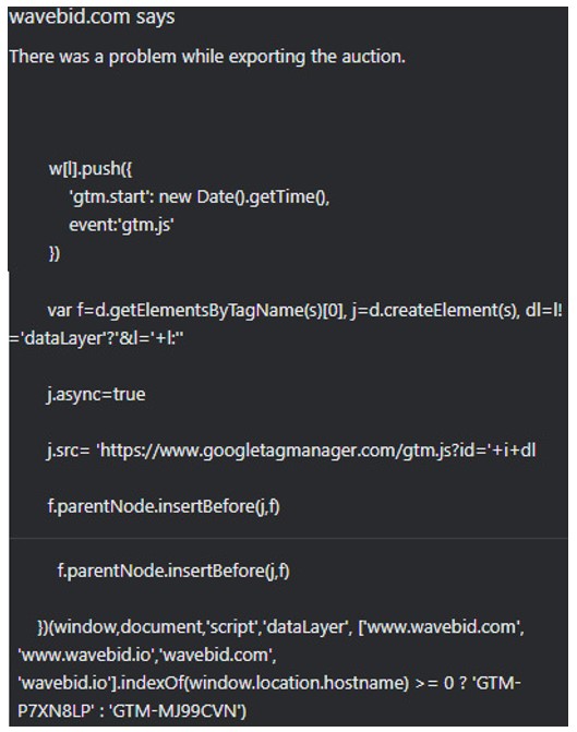 Proxibid Integration – Wavebid