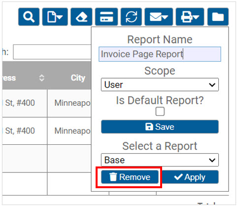 Report Builder – Wavebid
