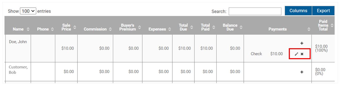 Seller Payments – Wavebid