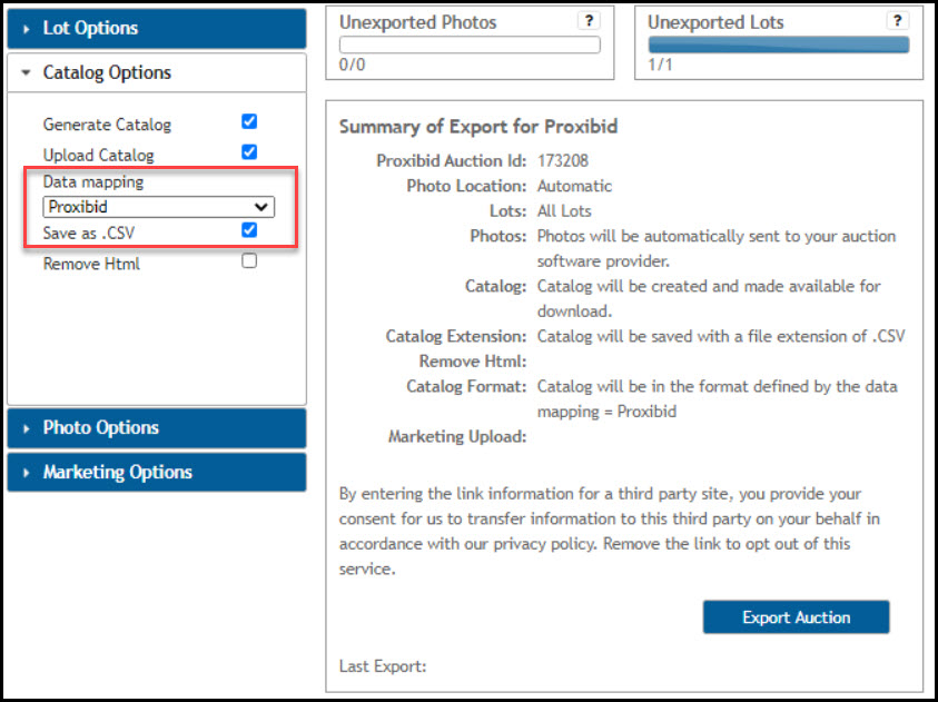 Proxibid Integration – Wavebid