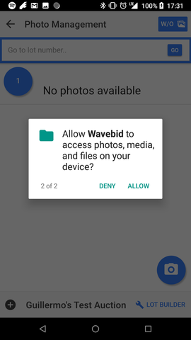Wavebid Mobile – Wavebid