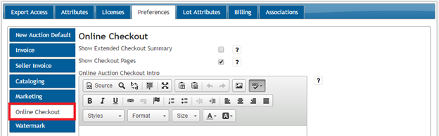 Using a Pick-List for Checkout – Wavebid