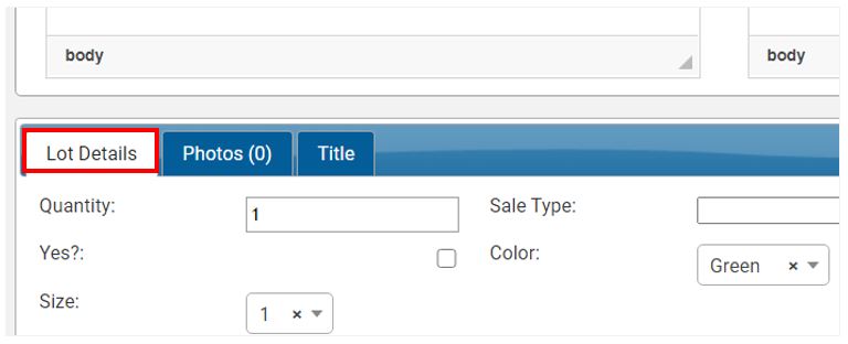 Creating Custom Lot Builder Fields – Wavebid