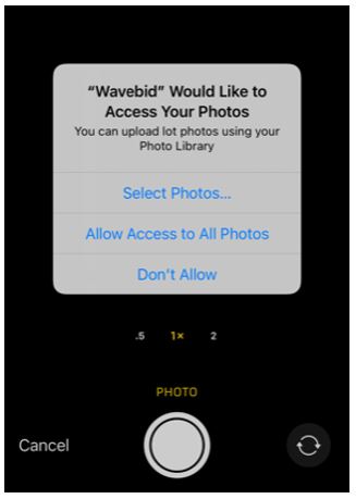 Wavebid Mobile – Wavebid