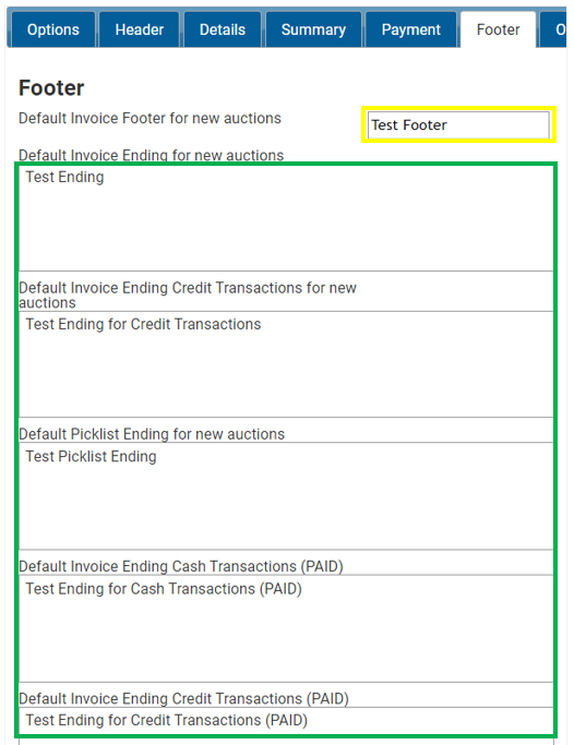 Invoice Settings – Wavebid