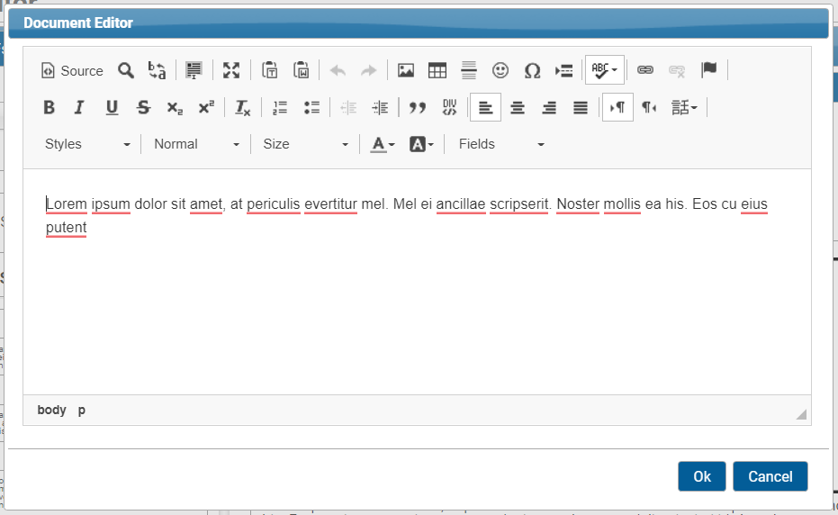 Document Builder: Sections – Wavebid