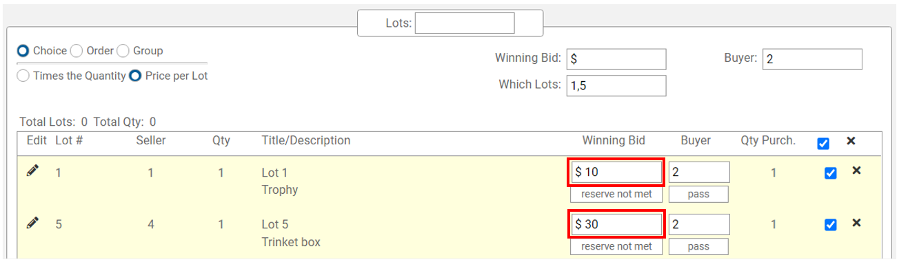 Clerking – Wavebid