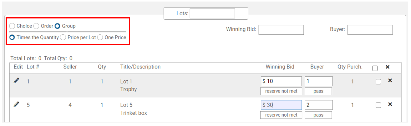 Clerking – Wavebid