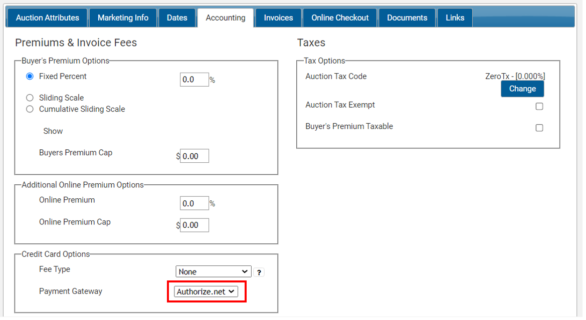 Payment Gateways – Wavebid