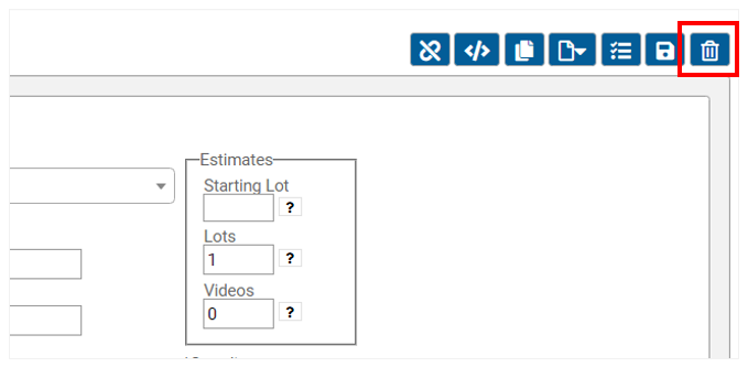 Create an Auction – Wavebid