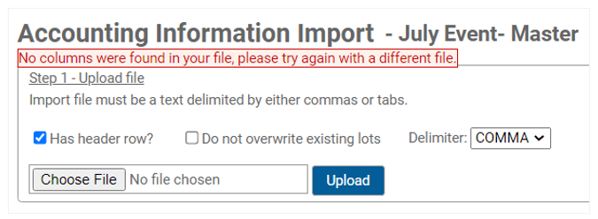 Importing Catalogs – Wavebid