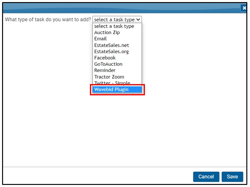 Wavebid Plugin: Publish an Auction – Wavebid